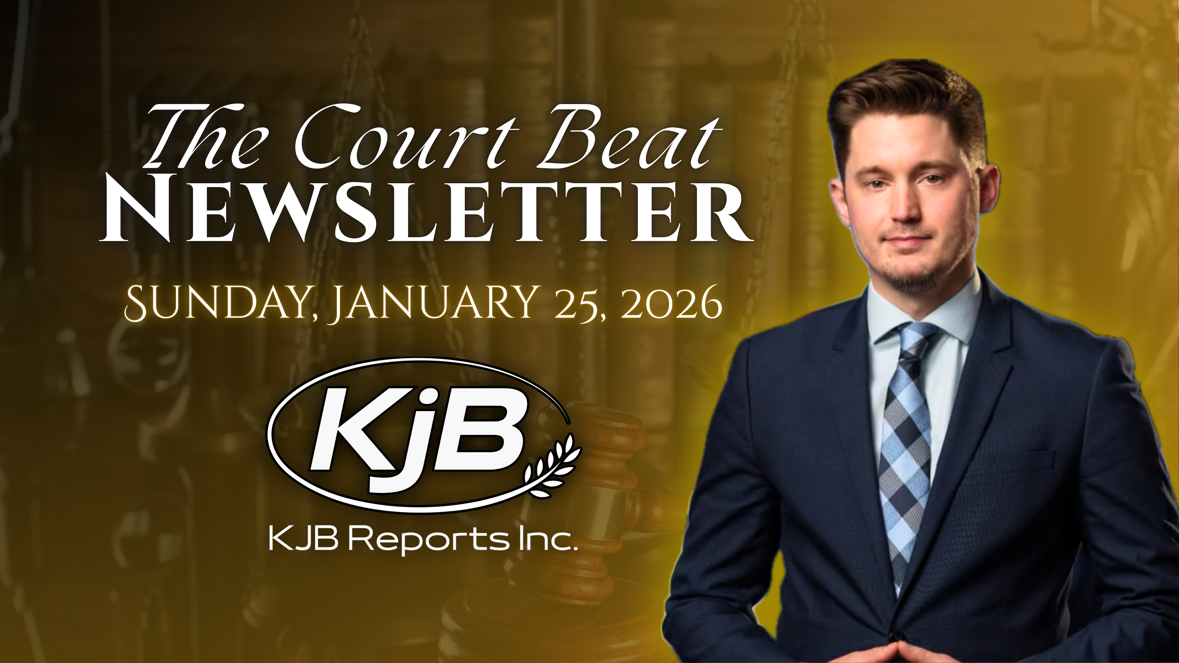 Newsletter: January 25, 2026 – KJB REPORTS