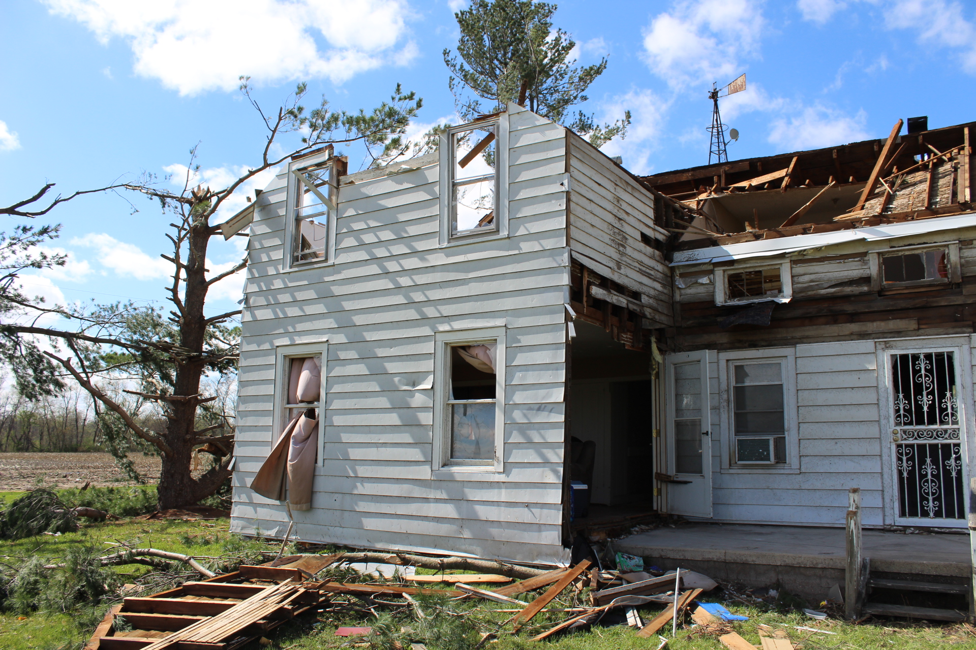 Disaster response ongoing in Lena after EF2 tornado struck April 17 ...